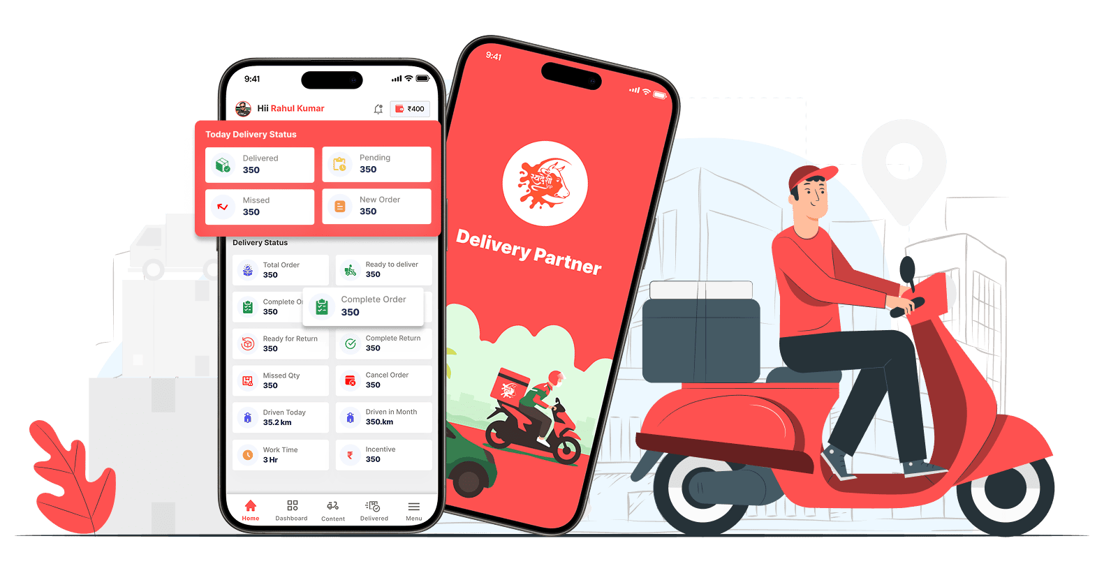 Milk Delivery Partner App | Smart Route & Order Tracking