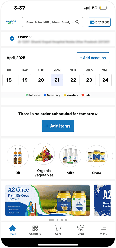 Milk Delivery Management Software | Milk Delivery Customer App